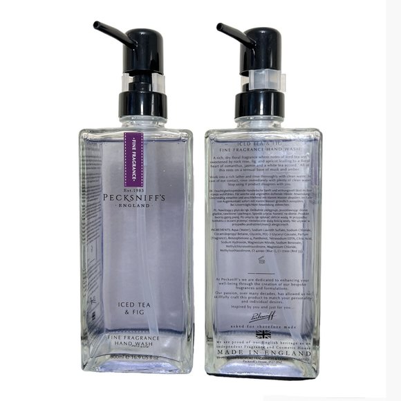 Pecksniffs | Bath & Body | New 2x Pecksniffs Iced Tea Fig Moisturizing ...
